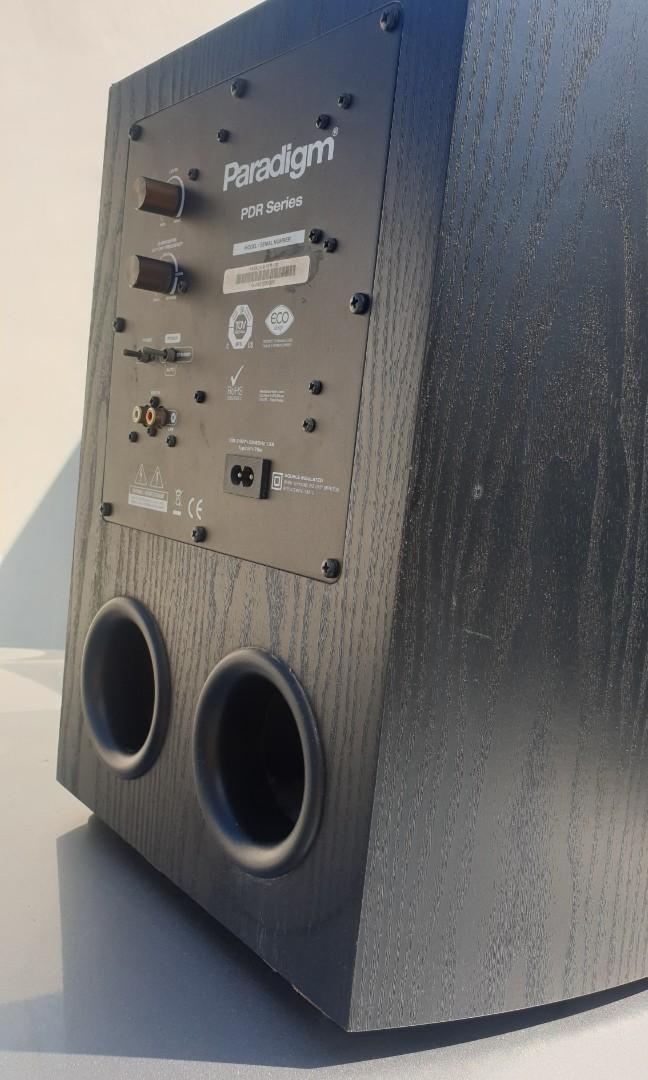 Paradigm PDR-100 Subwoofer, Audio, Soundbars, Speakers & Amplifiers on ...