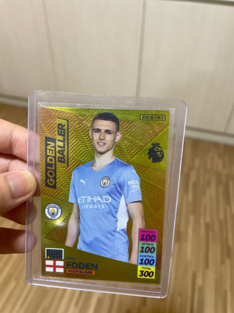 Phil Foden panini adrenalyn XL premier league football / soccer trading ...
