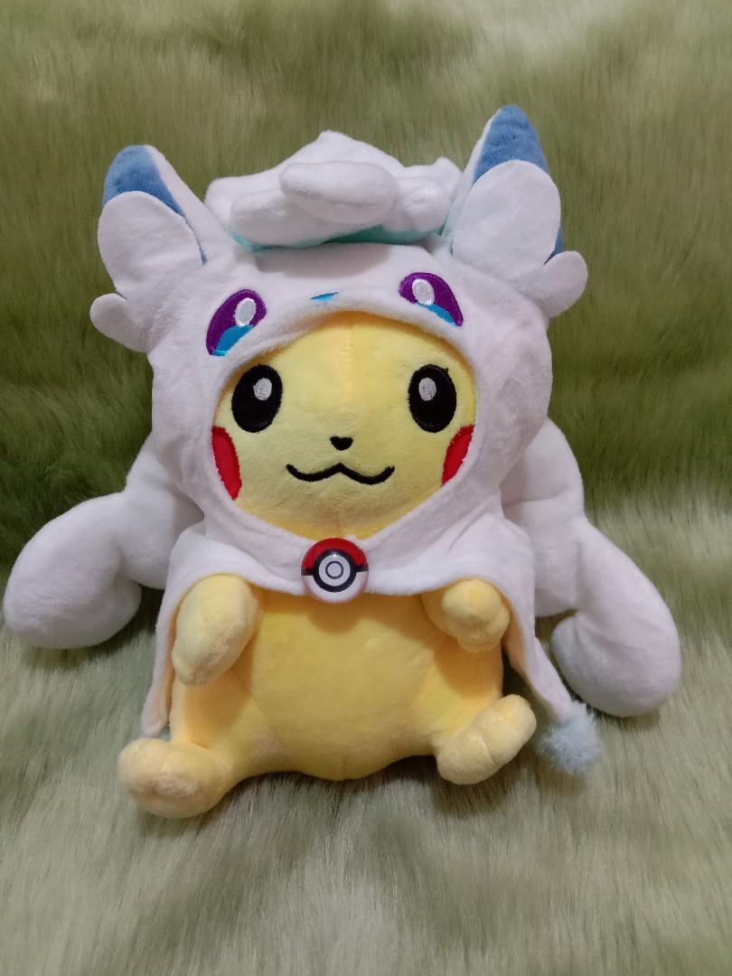 PIKACHU in ALOLAN VULPIX COSTUME, 9 INCHES, Hobbies & Toys, Toys ...