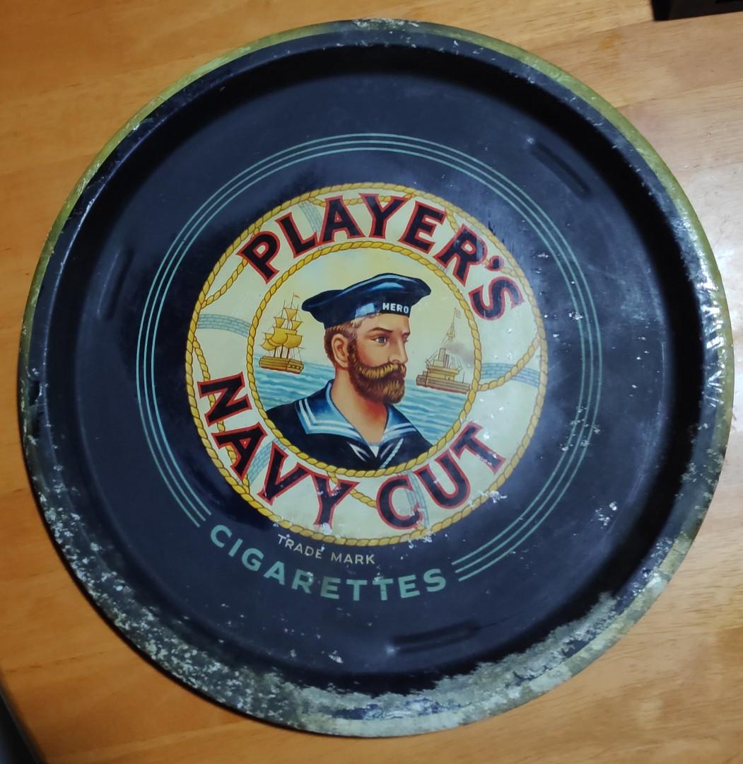 players navy cut tray, Furniture & Home Living, Home Decor, Vases ...