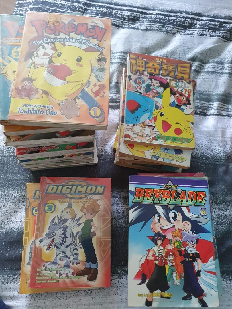 Pokemon, Digimon and Beyblade Comics, Hobbies & Toys, Books & Magazines ...