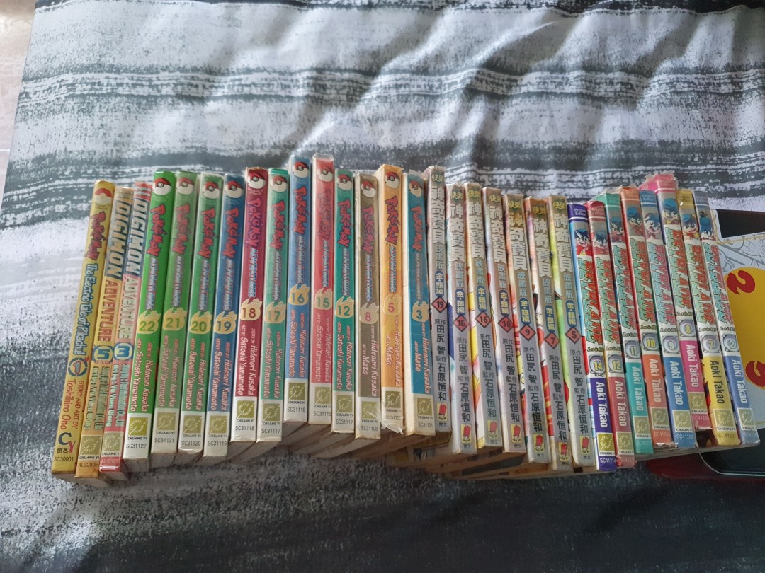 Pokemon, Digimon and Beyblade Comics, Hobbies & Toys, Books & Magazines ...