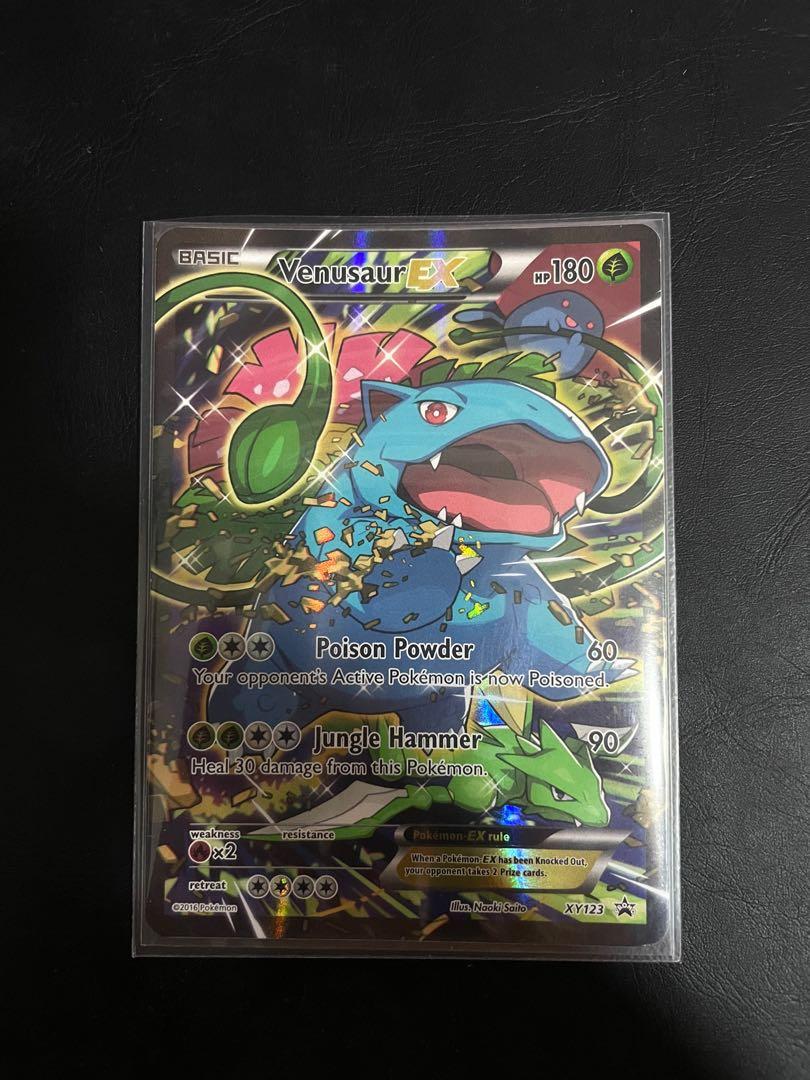 Pokemon Venusaur EX XY123, Hobbies & Toys, Toys & Games on Carousell