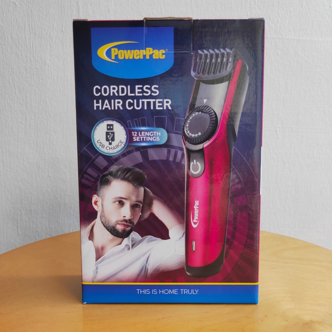 PowerPac Cordless Hair Cutter, Model: PP2038, Beauty & Personal Care ...