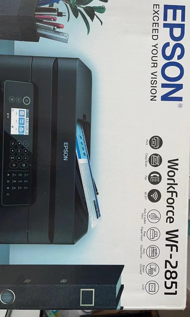 Printer Epson WF 2851, Computers & Tech, Printers, Scanners & Copiers ...