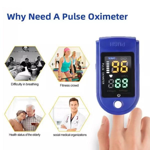PULSE OXIMETER DIGITAL ORIGINAL MULTIFUNCTION, Health & Nutrition ...