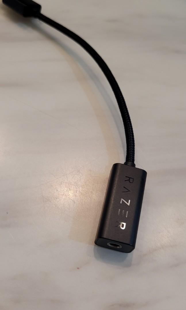 Razer usb-c phone audio adaptor (THX), Audio, Headphones & Headsets on ...