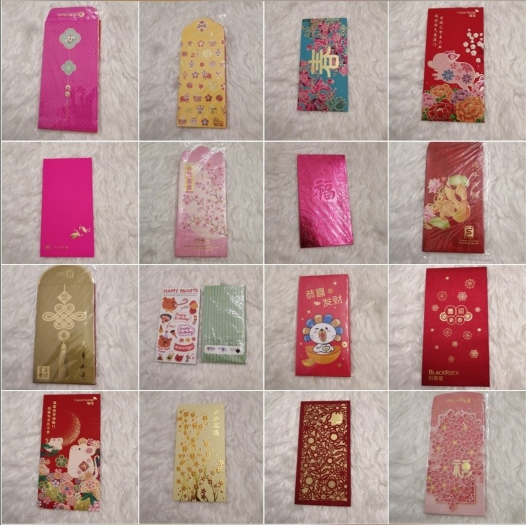 Red packets / angpow Posb red packet dbs red packet maybank red packet ...