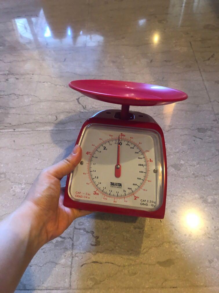 Red Weighing scale, Furniture & Home Living, Kitchenware & Tableware ...