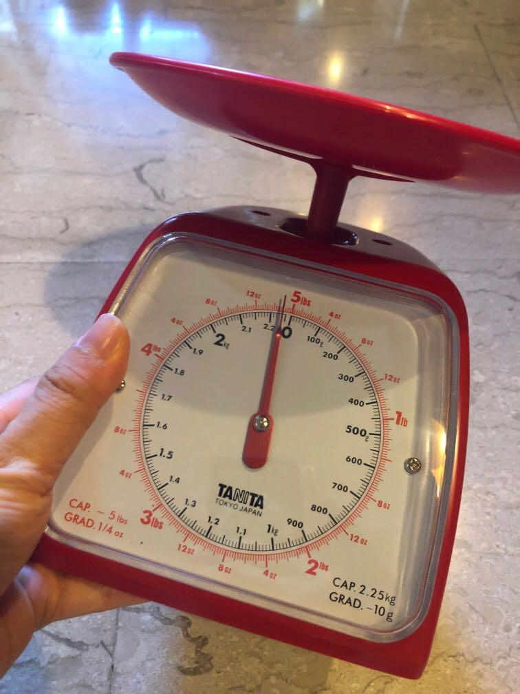 Red Weighing scale, Furniture & Home Living, Kitchenware & Tableware ...