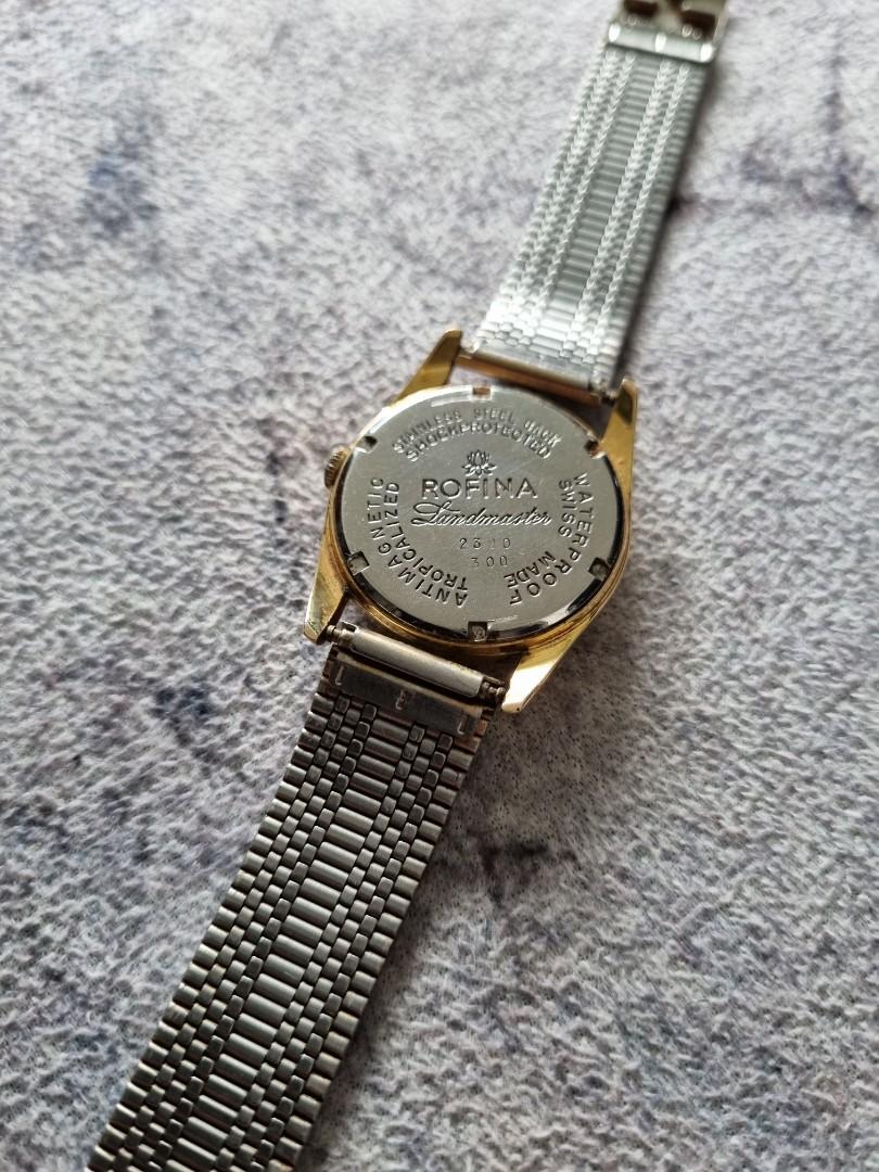 Rofina Landmaster Swiss Vintage Mechanical Watch 31mm // Operational ...