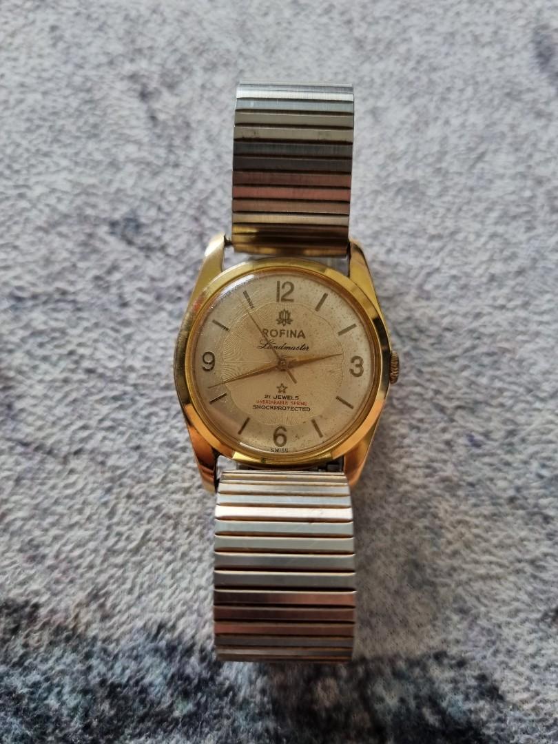 Rofina Landmaster Swiss Vintage Mechanical Watch 31mm // Operational ...