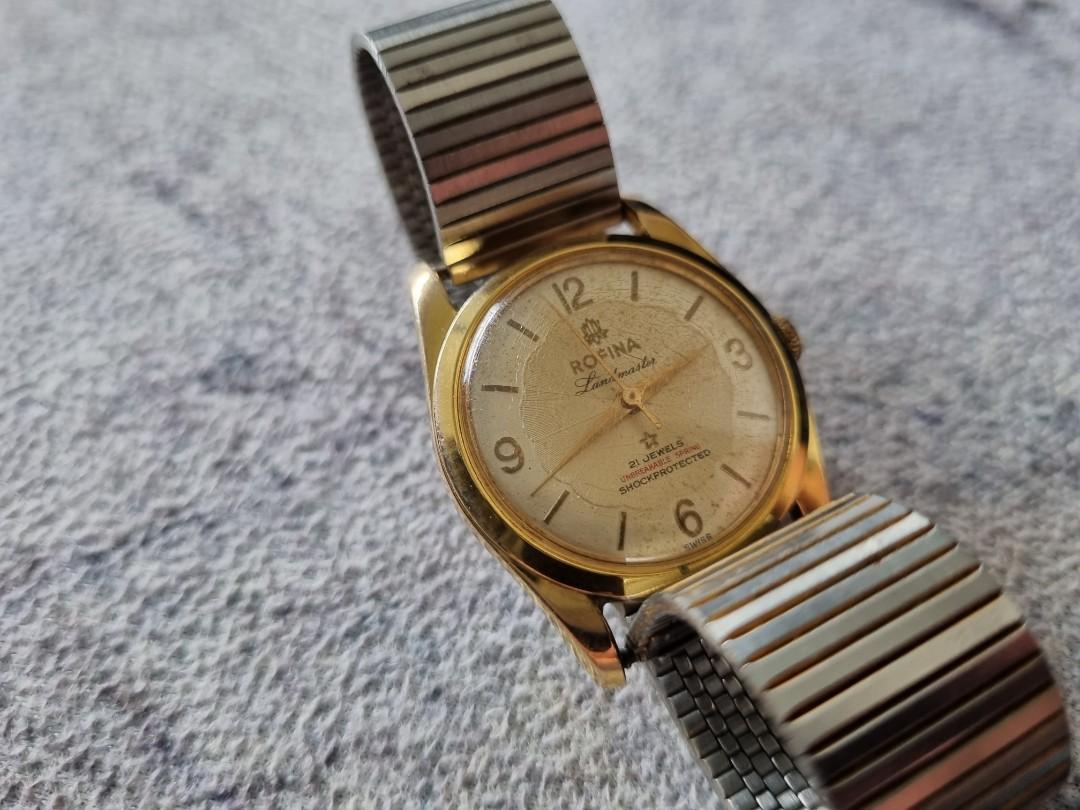Rofina Landmaster Swiss Vintage Mechanical Watch 31mm // Operational ...