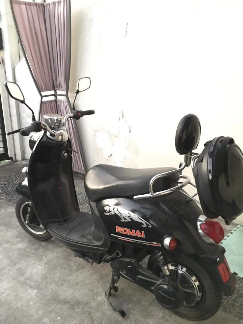 Romai Apple E-Bike, Motorbikes, Motorbikes for Sale on Carousell