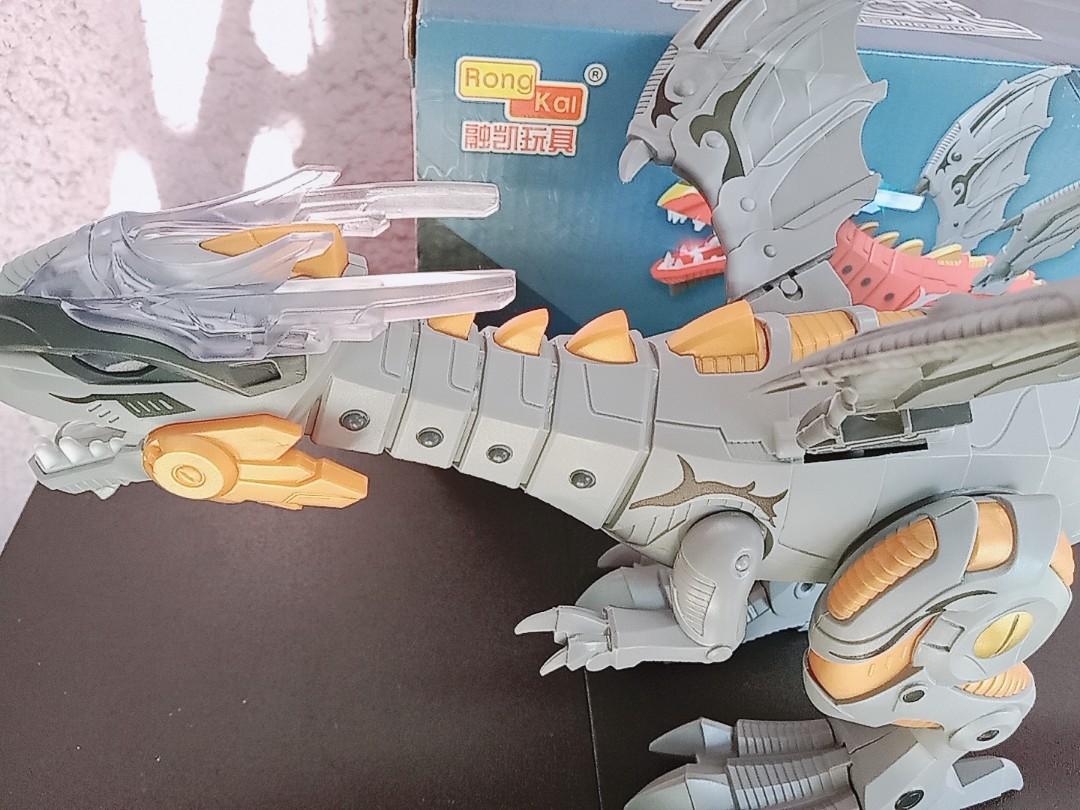 Rong Kai Mechanical Dinosaur Battery Operated, Hobbies & Toys, Toys & Games on Carousell