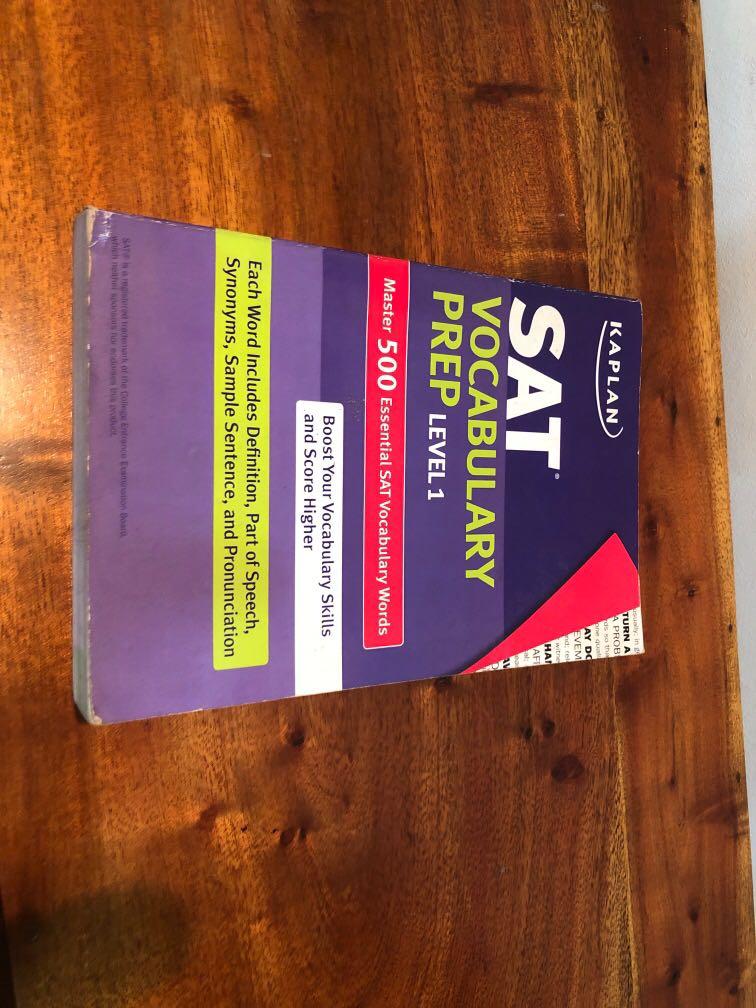 SAT Vocabulary Prep Level 1, Hobbies & Toys, Books & Magazines ...
