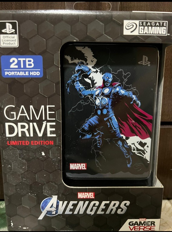 Seagate Marvel Avenger 2TB Hard Disk Drive, Computers & Tech, Parts ...