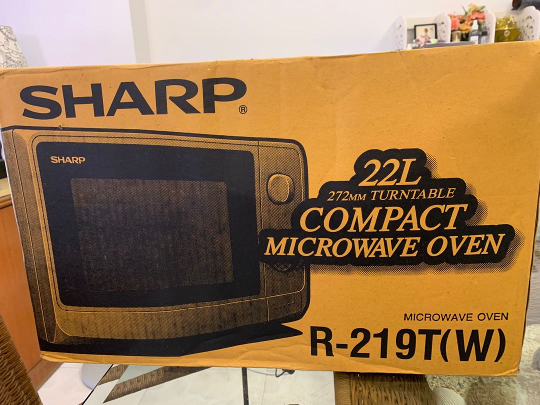 SHARP R-219T Microwave oven, TV & Home Appliances, Kitchen Appliances ...