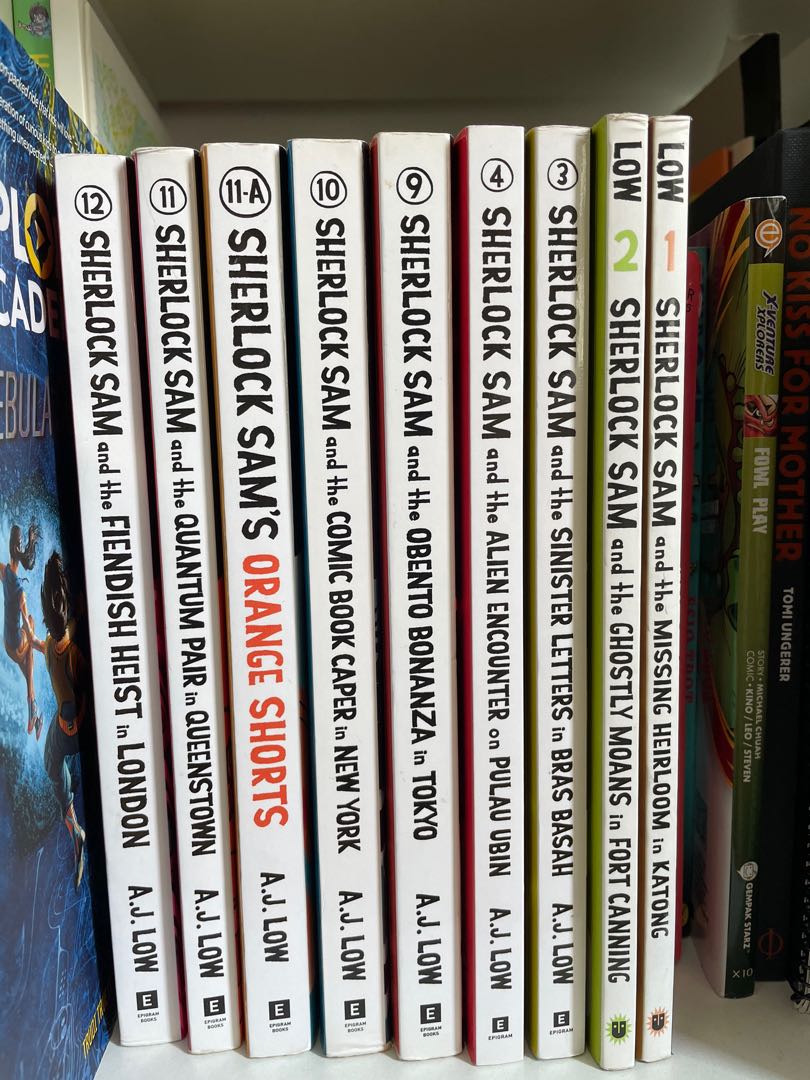 Sherlock Sam books, Hobbies & Toys, Books & Magazines, Fiction & Non ...