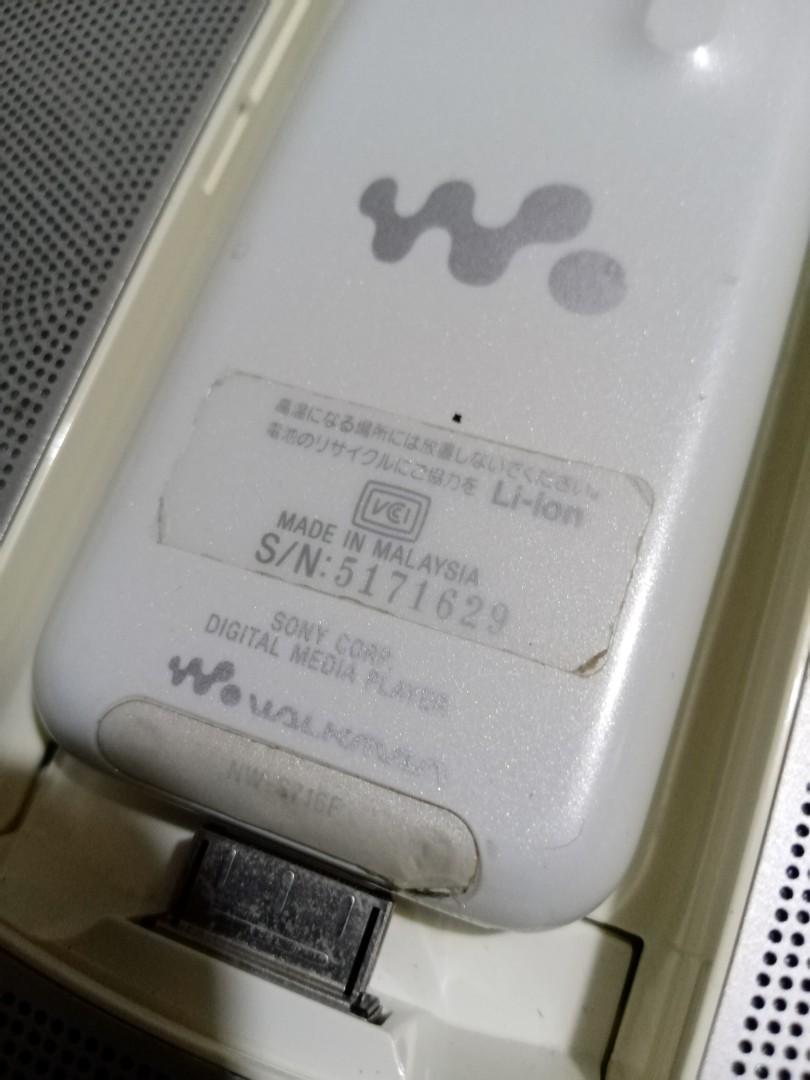 Sony Walkman with Dock, Audio, Portable Music Players on Carousell