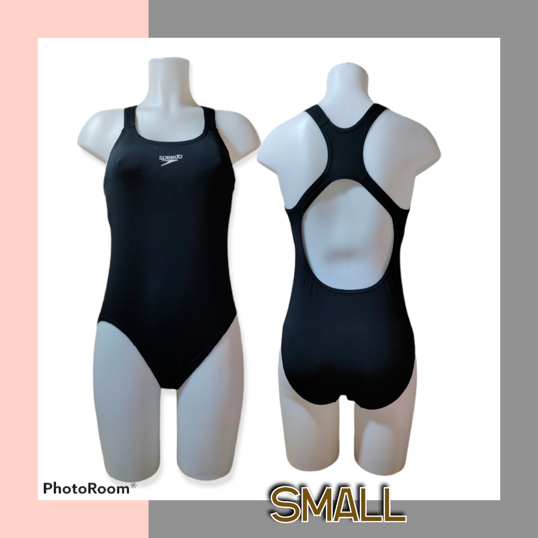 Speedo black one-piece padded, Women's Fashion, Swimwear, Bikinis ...