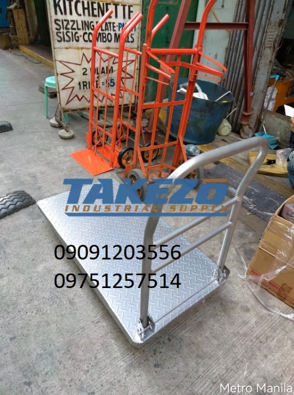 Steel Platform Push Cart, Commercial & Industrial, Construction Tools ...