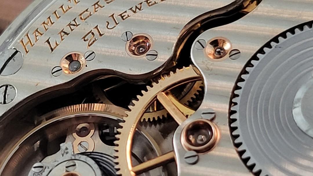 Super Fine, Like New, High Grade Vintage Hamilton Pocket Watch ...