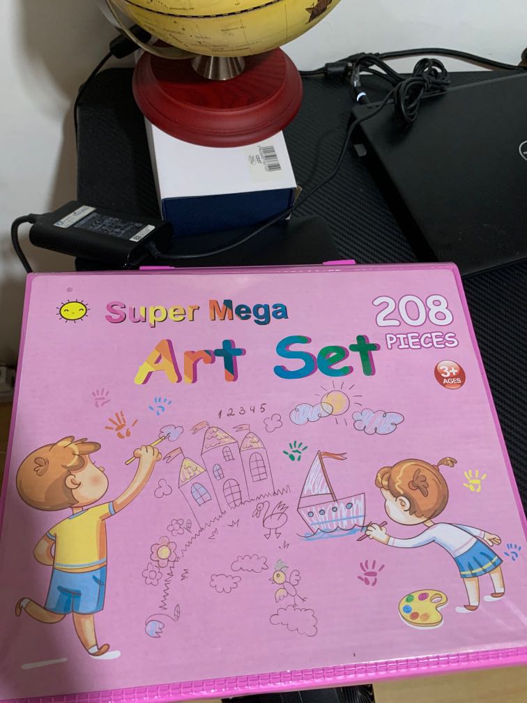 Super Mega Art Set 208 pcs, Babies & Kids, Baby Nursery & Kids ...