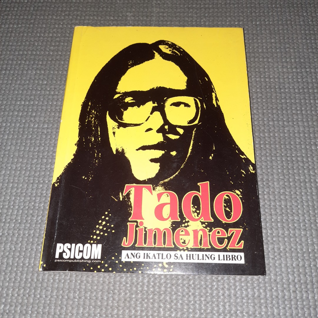 Tado Jimenez Ang Ikatlo sa Huling Libro (Nag iisa lang ako 3), Hobbies ...