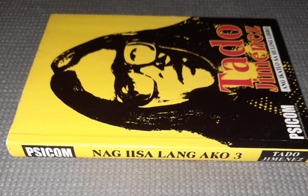 Tado Jimenez Ang Ikatlo sa Huling Libro (Nag iisa lang ako 3), Hobbies ...