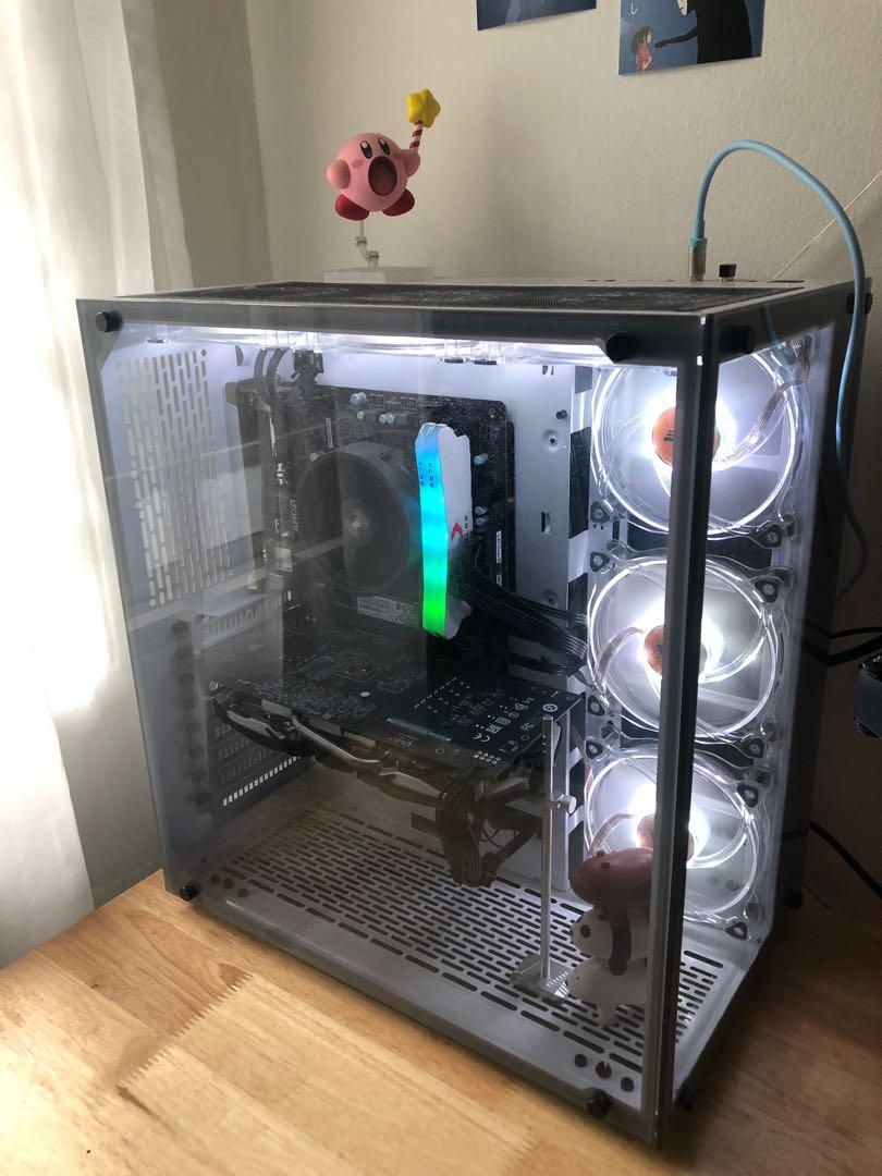 Tecware Vxr Atx Case White No Fan With Box Computers And Tech Parts And Accessories Computer