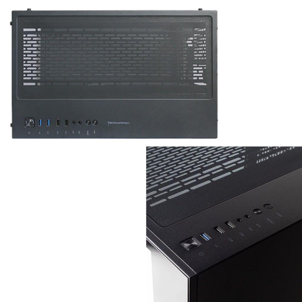 TECWARE VXR ATX Case (White) - No fan, with box, Computers & Tech ...