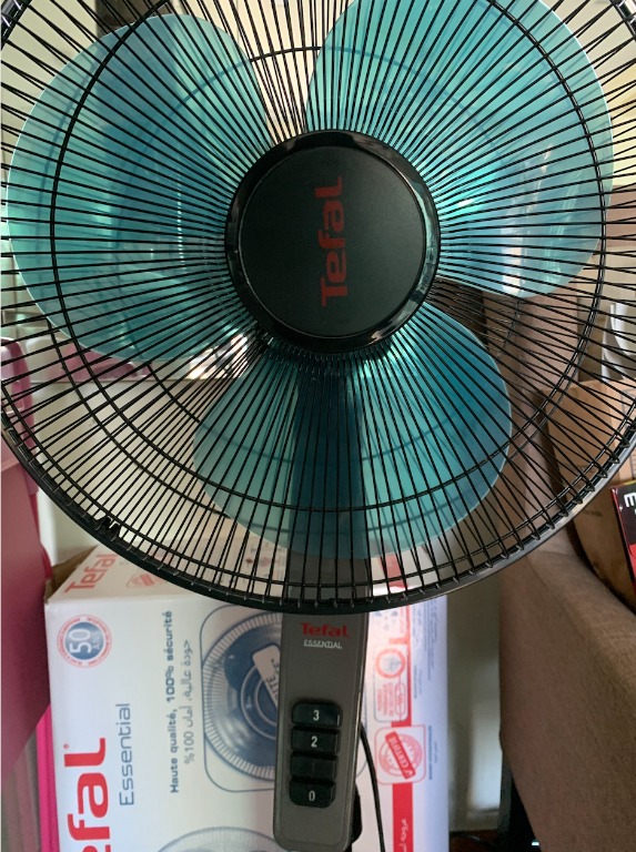 Tefal Stand Fan, Furniture & Home Living, Lighting & Fans, Fans on ...