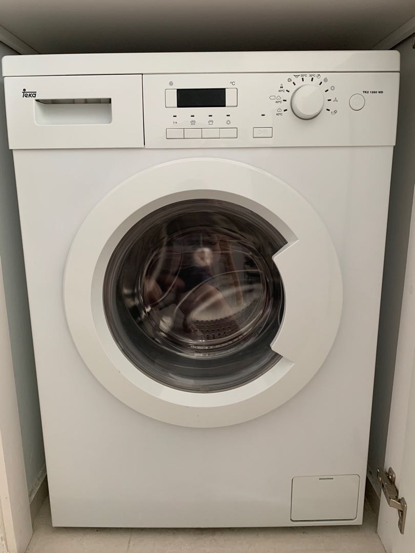 Teka washer cum dryer, 6kg washing load, TV & Home Appliances, Washing ...