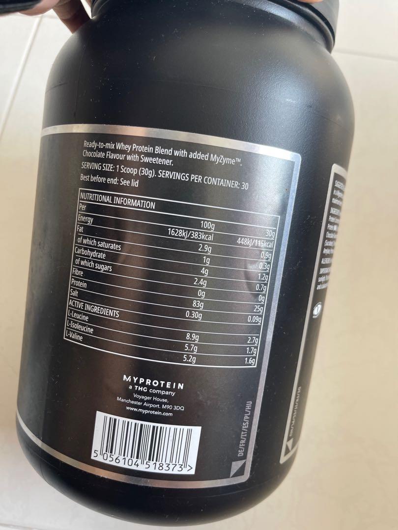 The Whey (MyProtein PRO), Health & Nutrition, Health Supplements ...