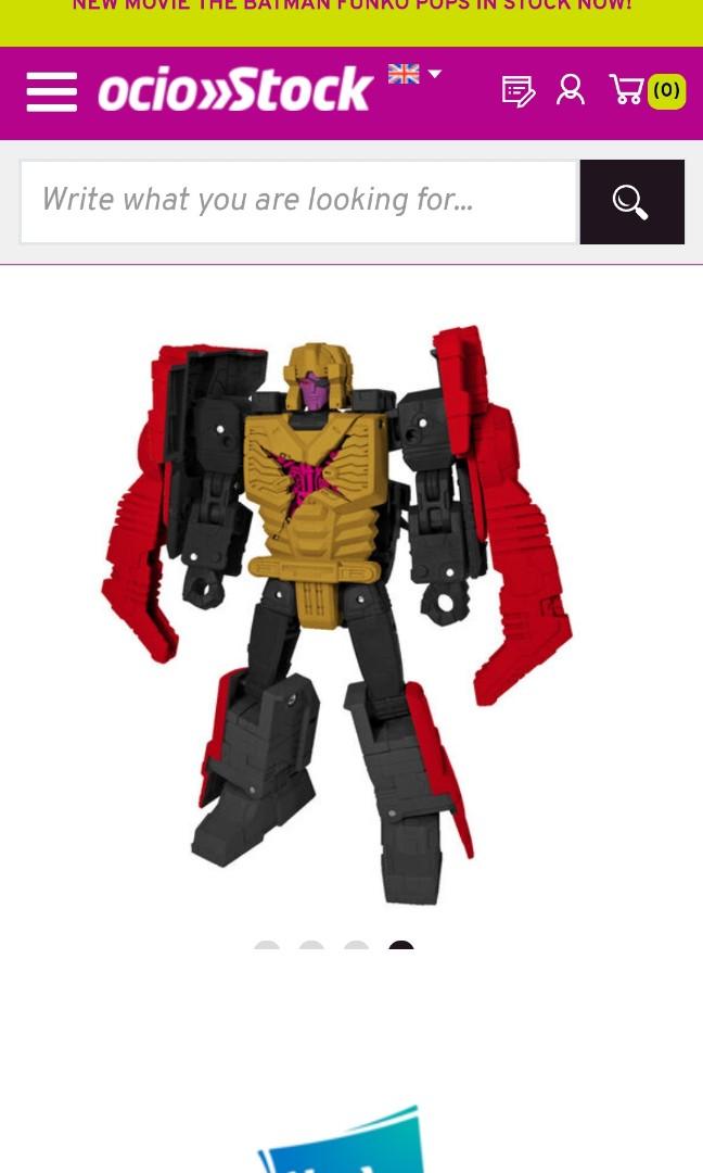 Transformers legacy black zarak big head and small headmaster, Hobbies ...