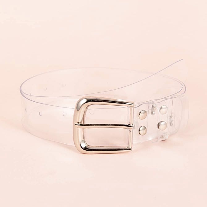transparent clear belt, Women's Fashion, Watches & Accessories, Belts ...