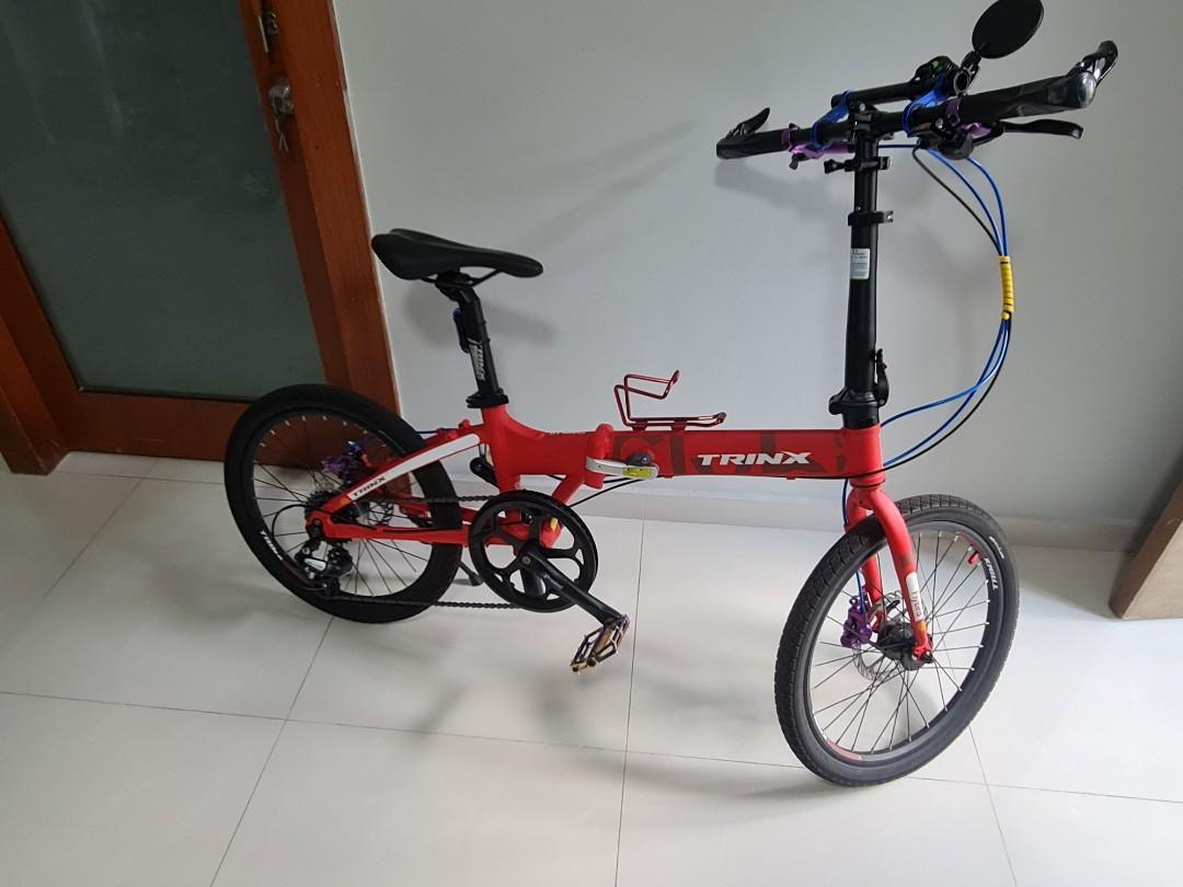 Trinx flybird 1.0 - 20" folding bike, Sports Equipment, Bicycles & Parts, Bicycles on Carousell