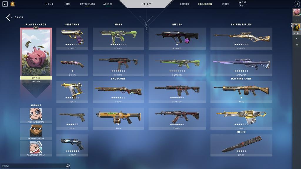 24 SKINS Valorant Account With RGX 11z Pro & Recon Bundle, Video Gaming ...