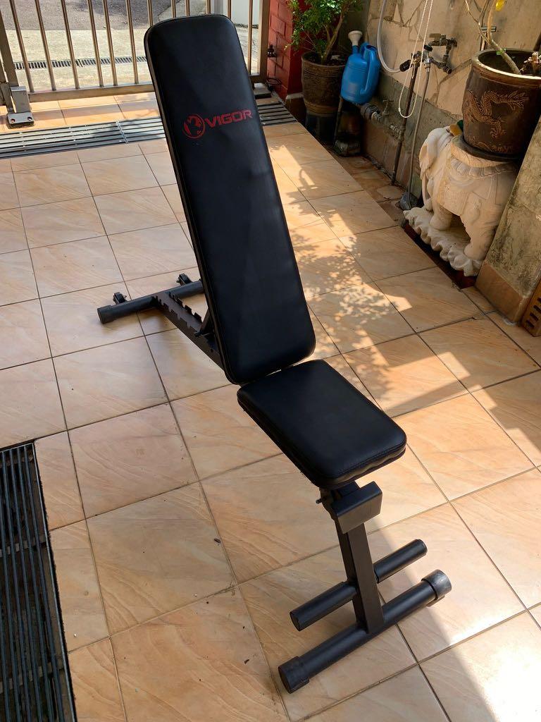 Vigor Workout Bench, Sports Equipment, Exercise & Fitness, Weights ...