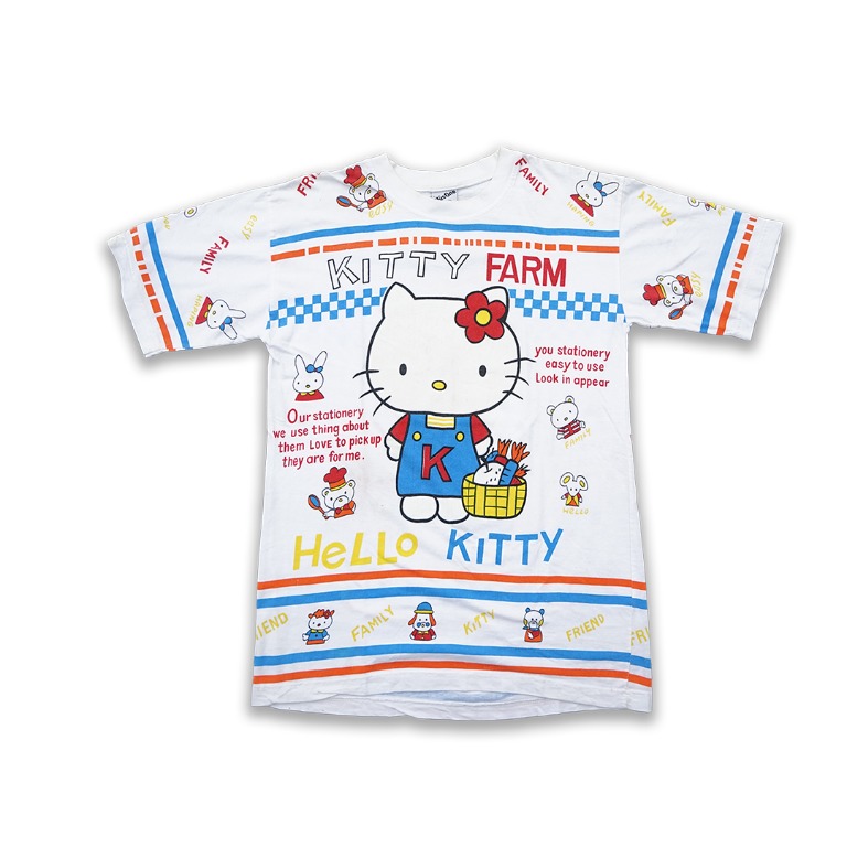 Vintage Bootleg Hello Kitty, Men's Fashion, Tops & Sets, Tshirts & Polo ...