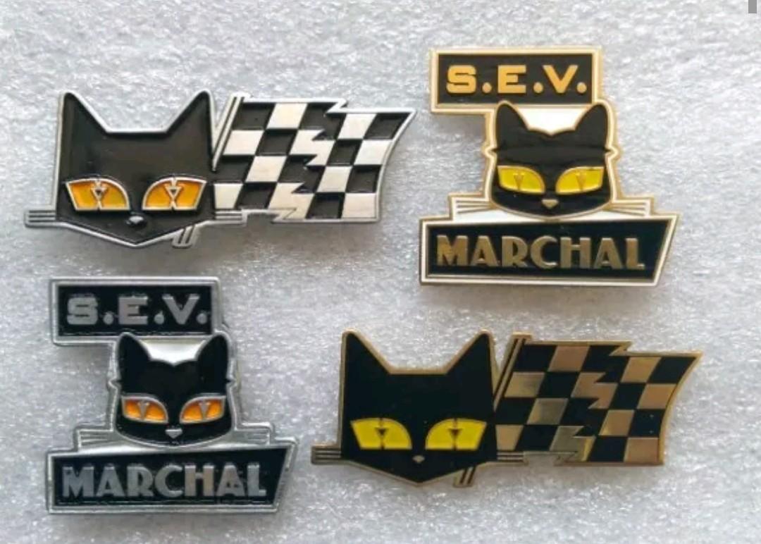 VINTAGE SEV MARCHAL pin COLLECTIBLE CLASSIC CAT KITTY JAPAN 850 racing ...