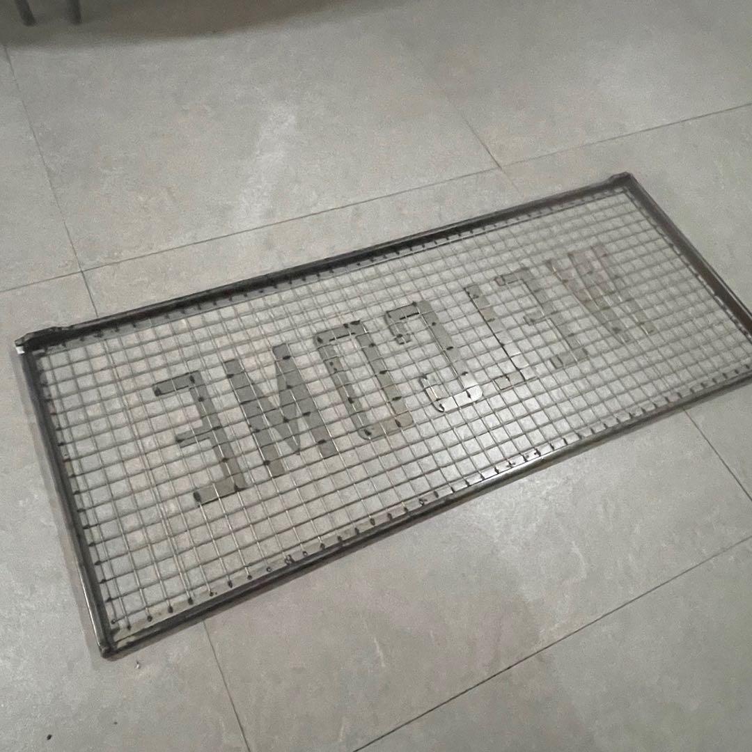 Welcome Metal Mesh Signage, Furniture & Home Living, Home Decor, Wall ...