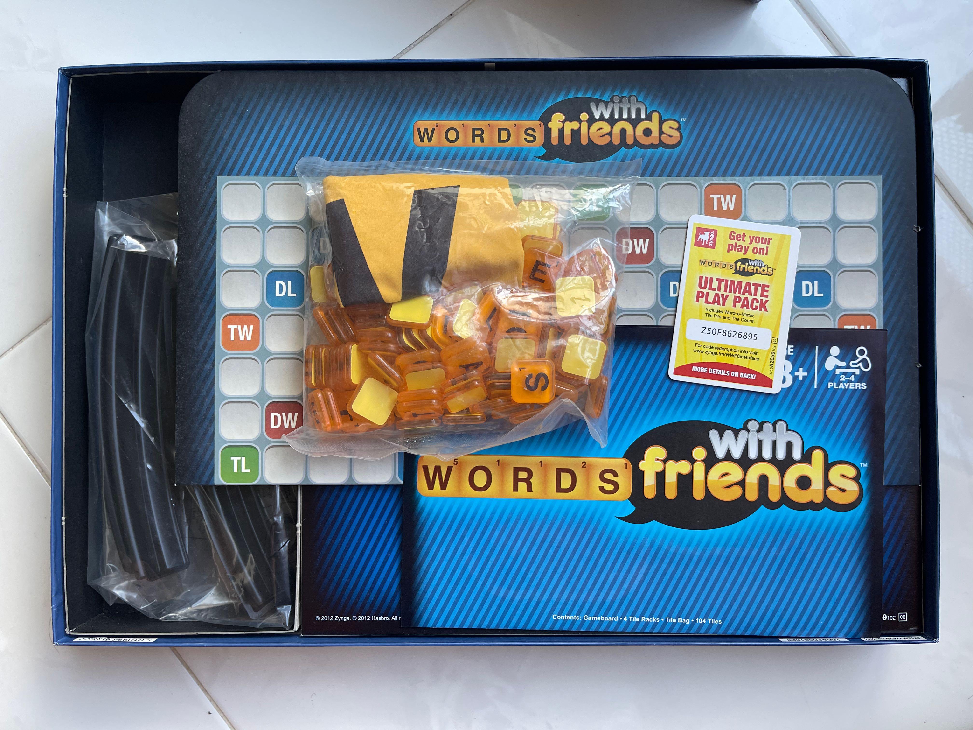 Words with Friends Board Game, Hobbies & Toys, Toys & Games on Carousell