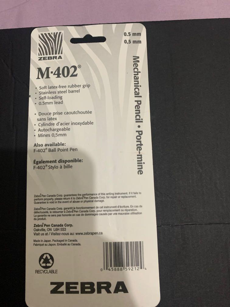 Zebra M-402 Mechanical Pencil, Hobbies & Toys, Stationary & Craft ...