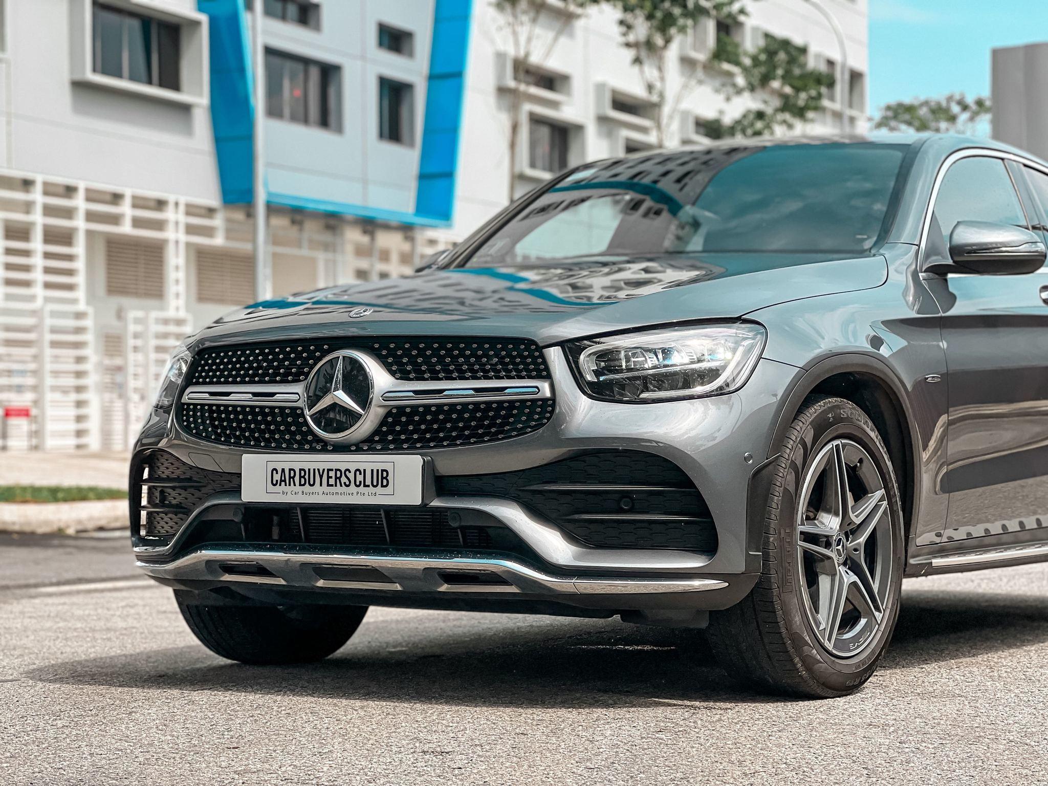 MERCEDES BENZ GLC300 COUPE AMG LINE M-HYBRID, Cars, Used Cars on Carousell