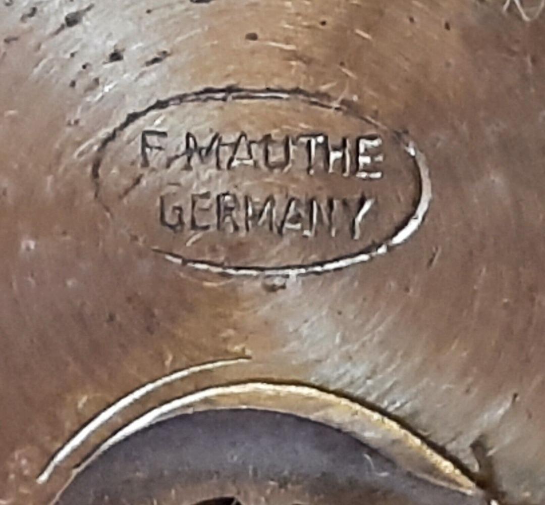 1970's FAMOUS / RARE CLASSIC MAUTHE GERMANY ART DECO CLOCK - PERFECT ...