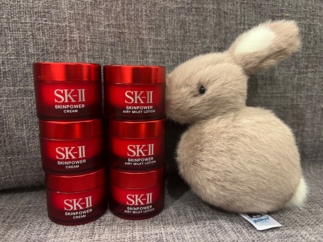 45g SKII Skinpower Cream | Airy Milky Lotion 15g*3, Beauty & Personal Care, Face, Face Care on ...