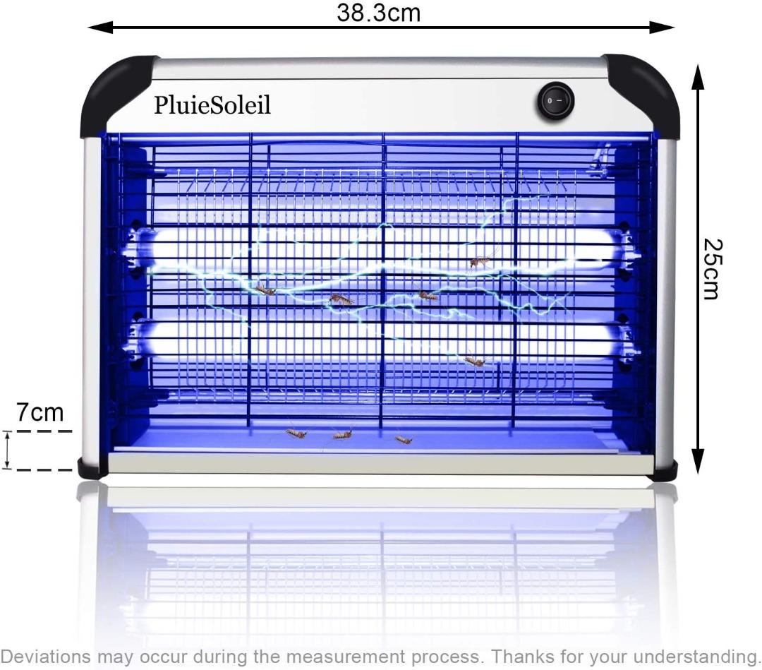 "(48cm x 25cm) PluieSoleil Indoor Electrical Insect Fly Killer with ...