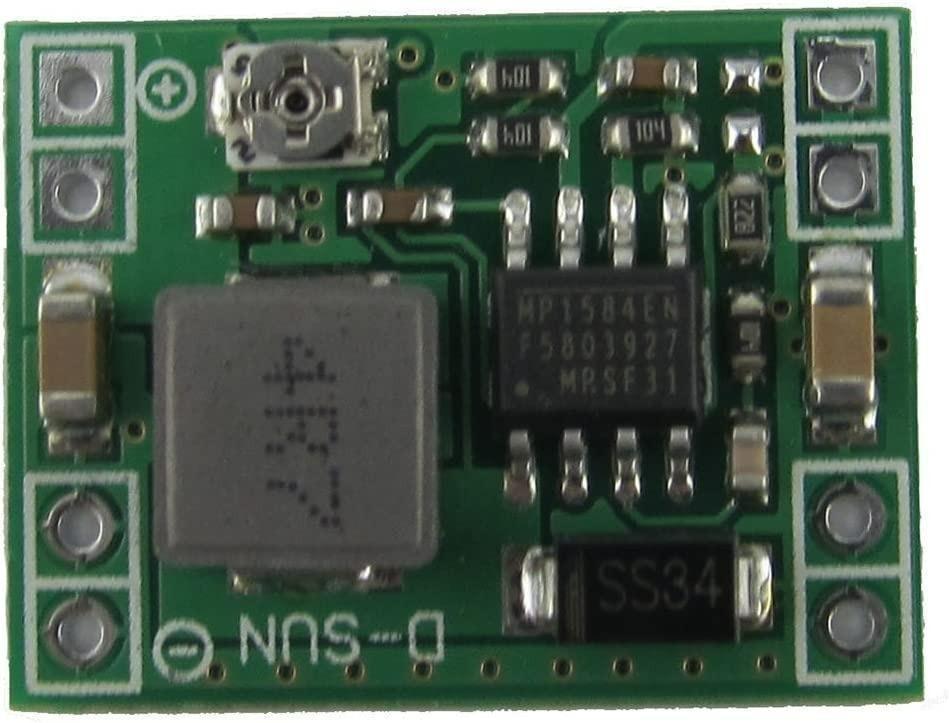 [802] eboot 6 Pack MP1584EN Ultra Small 3A Adjustable Step-Down Power Module DC-DC Buck ...